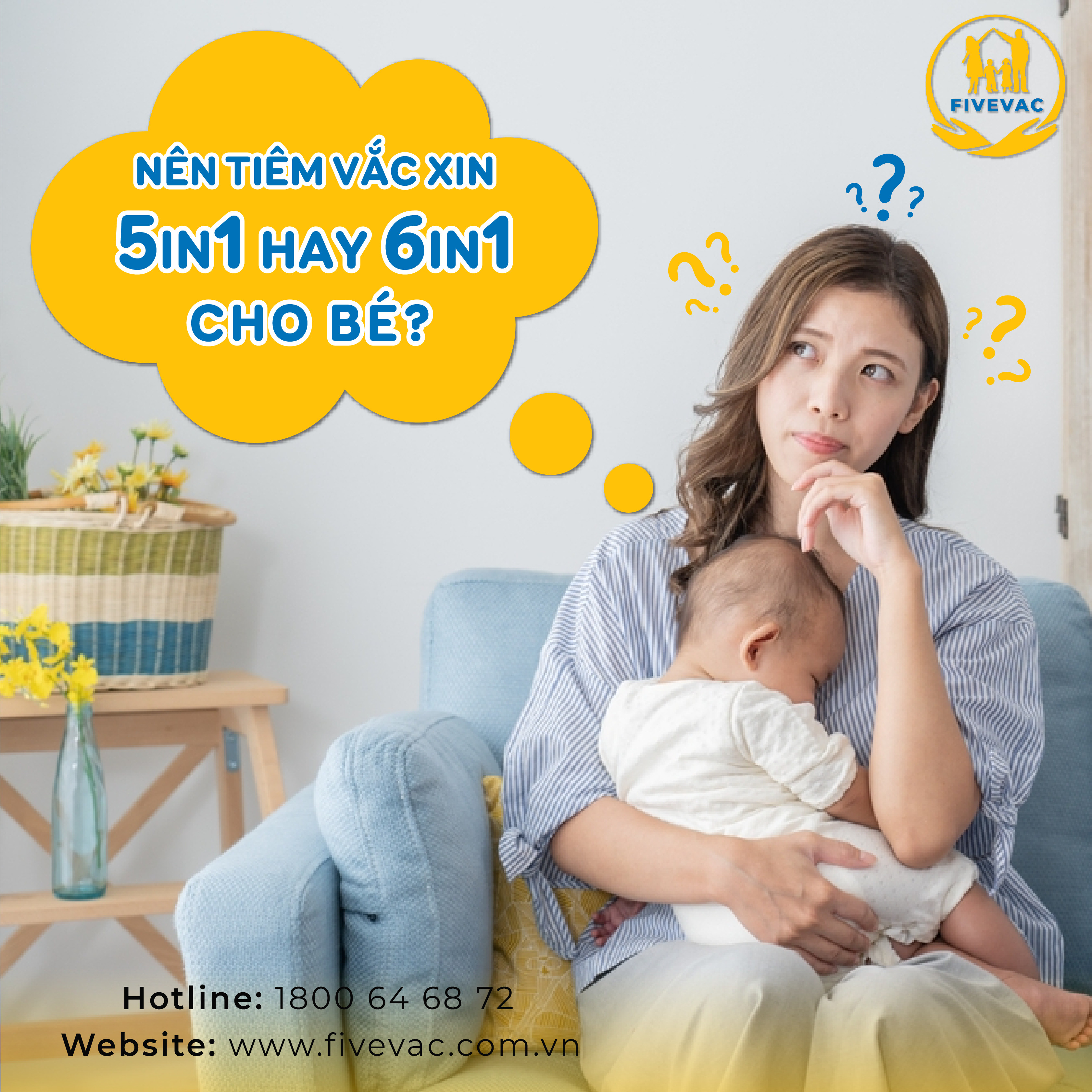 Tiêm vắc xin 6 trong 1 cho trẻ sơ sinh: Bước khởi đầu bảo vệ sức khỏe toàn diện